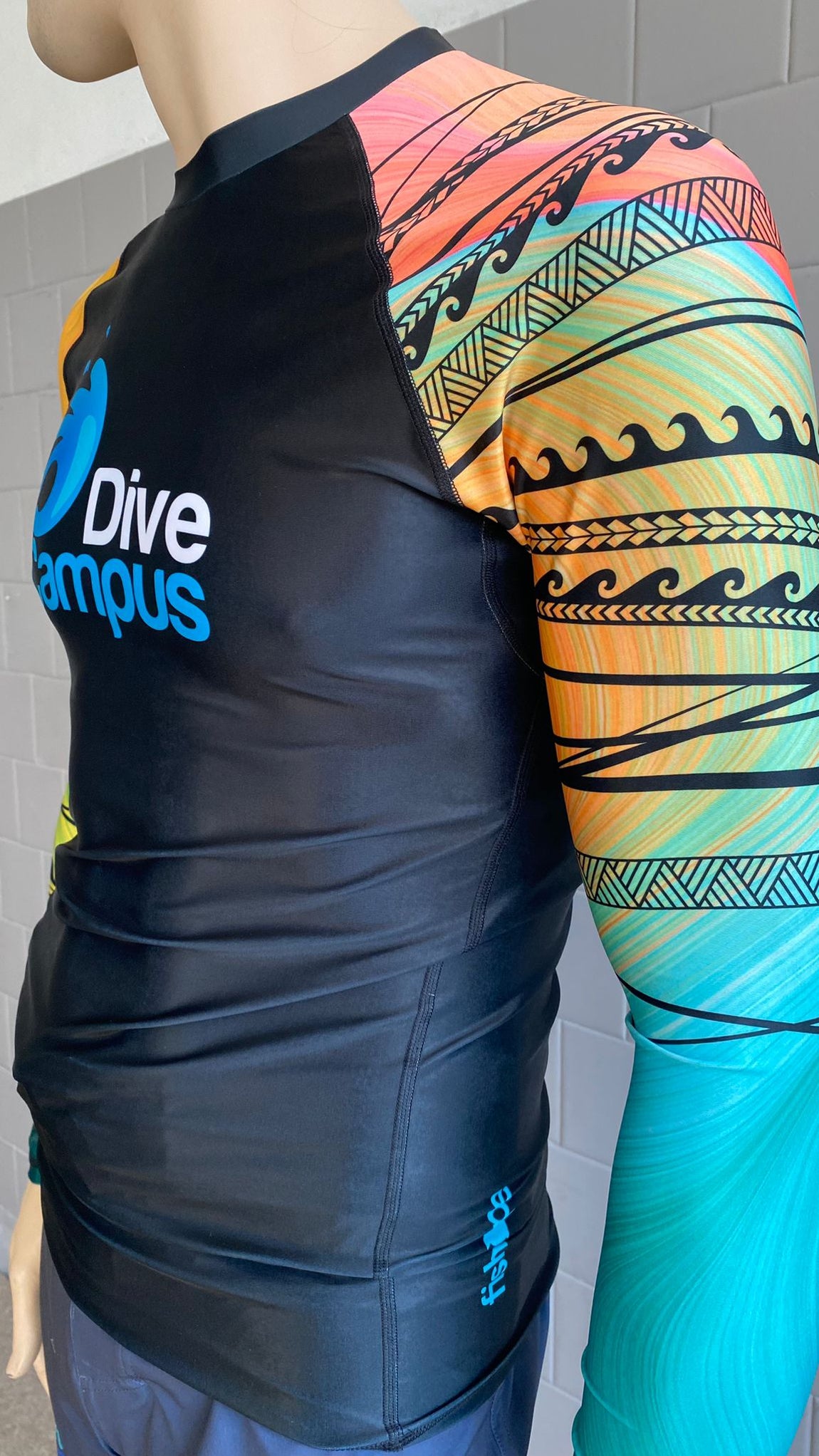 DiveCampus x FishPeople - Parrotfish with Maori design — divecampus